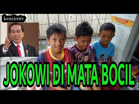 JOKOWI DI MATA BOCIL