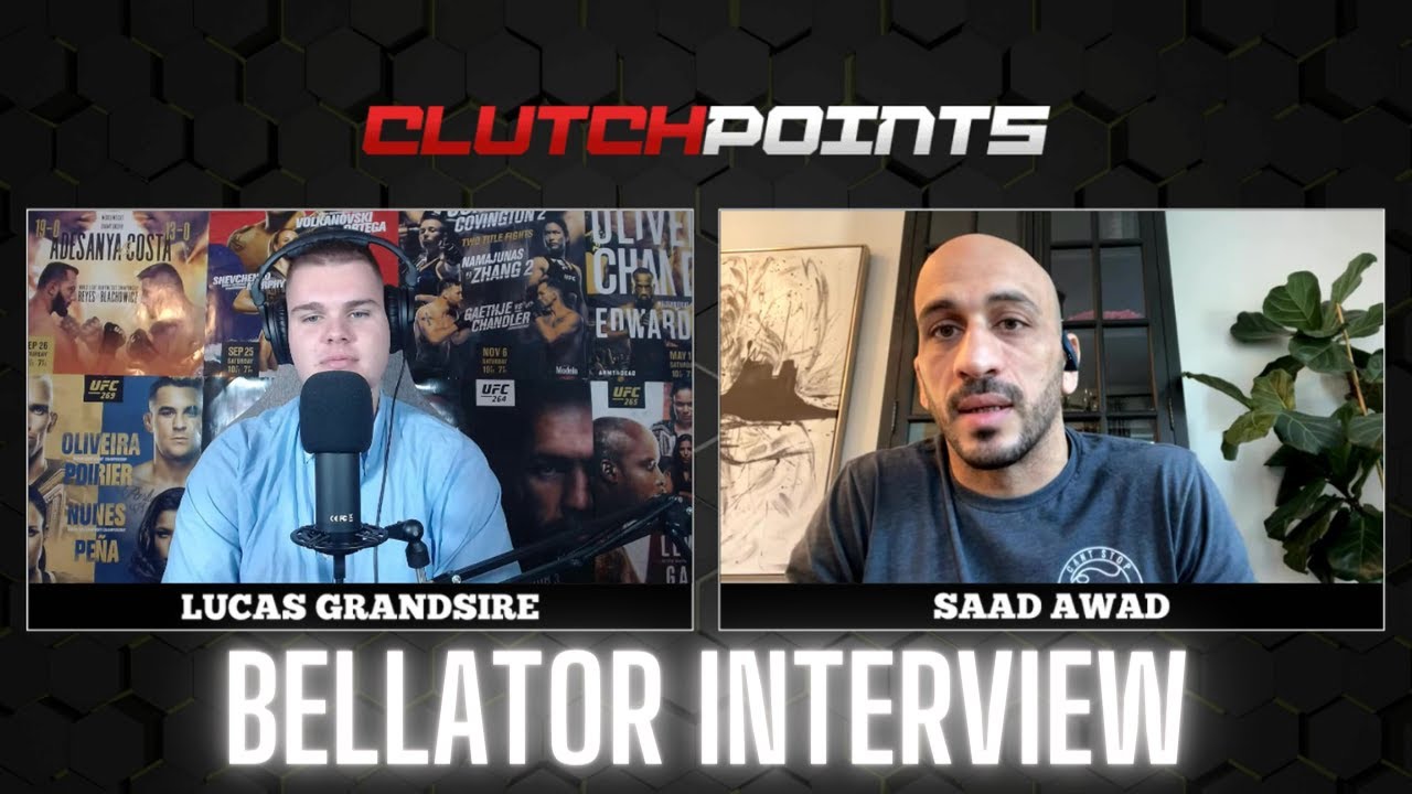 Saad Awad gets real on Chris Gonzalez fight at Bellator 273 ...