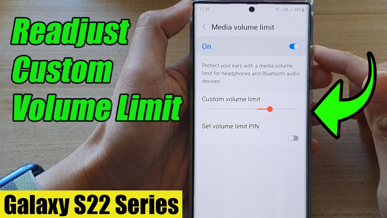 Galaxy S22/S22+/Ultra: How to Readjust Custom Volume Limit - YouTube