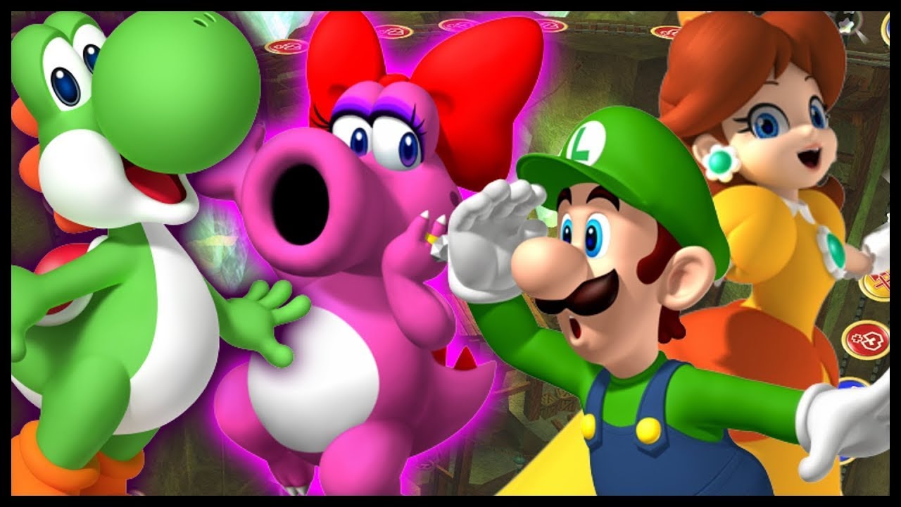 Mario Party 9 (2 Players) Magma Mine - Matt vs Connor vs Luigi vs Daisy ...