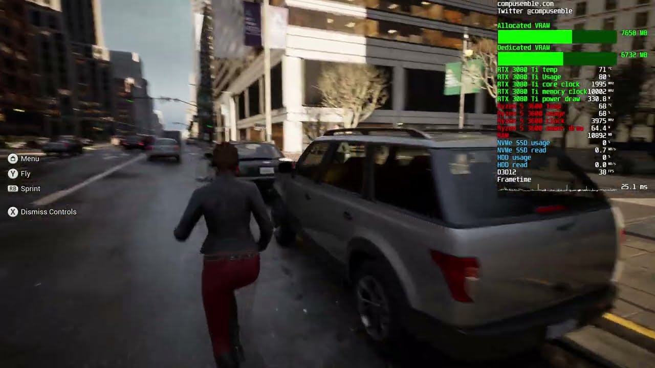 Matrix Awakens PC Performance Test | 4K | RTX 3080 Ti - YouTube