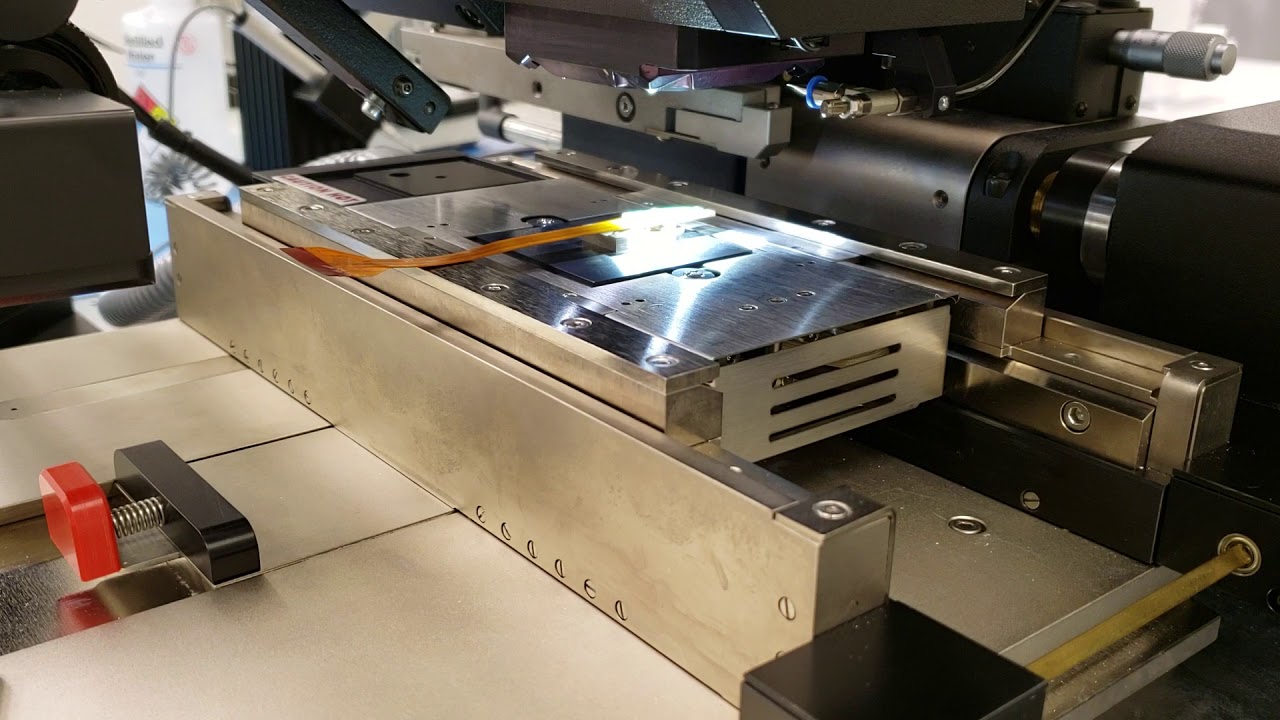 ACF attach, PCB to flex circuit. - YouTube