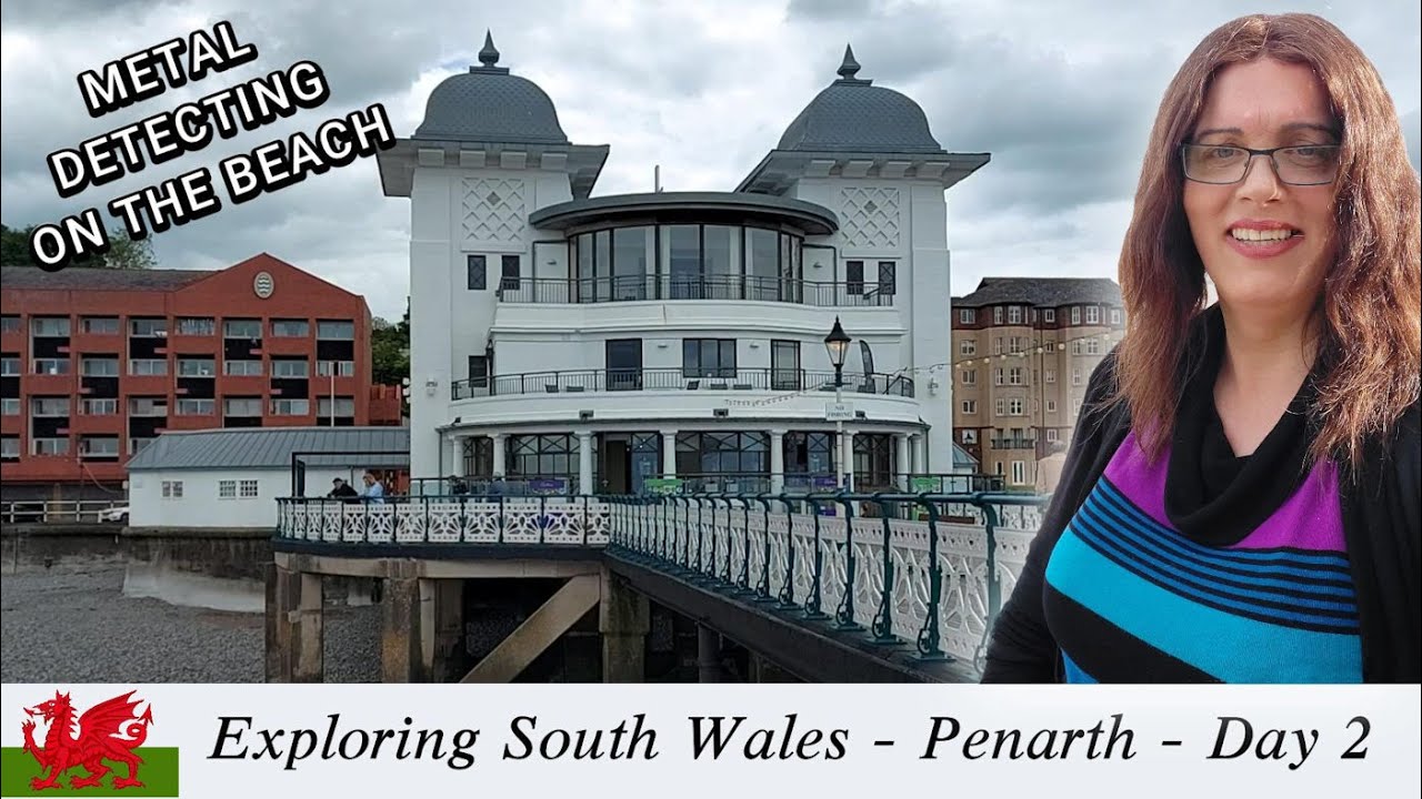 Discovering Penarth Pier | Metal detecting in Penarth - YouTube