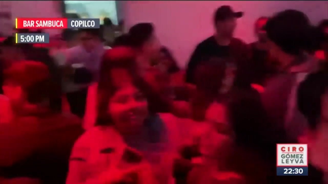 Jóvenes en bar de Copilco conviven como si no existiera el Covid ...