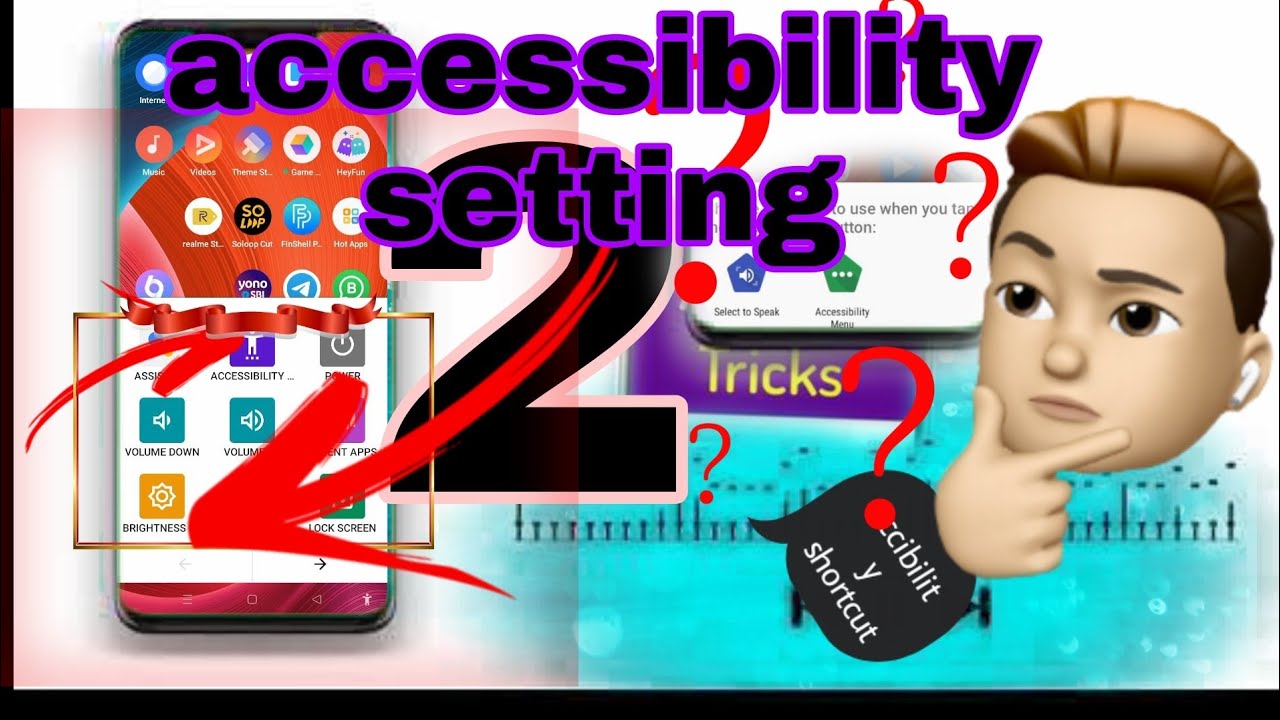 how to enable accessibility setting in andriod||how to hide settings on ...