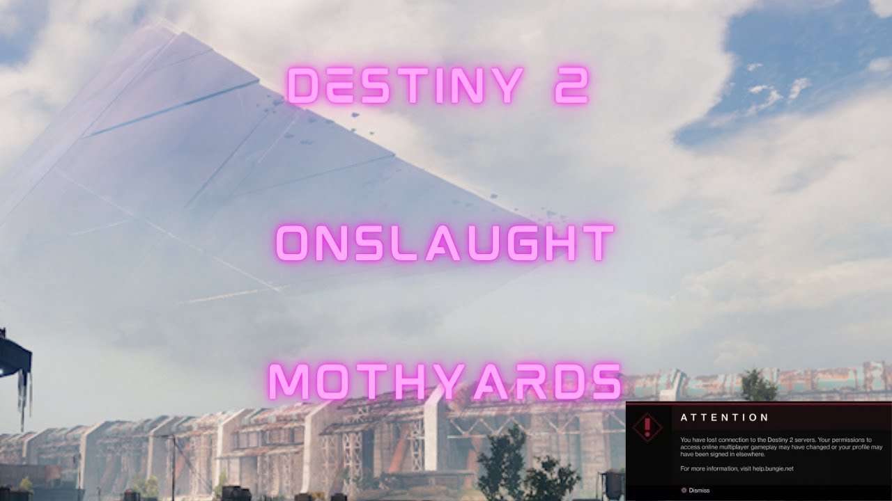 Destiny 2 50 Wave Onslaught: Mothyards (Kinda 💀) - YouTube