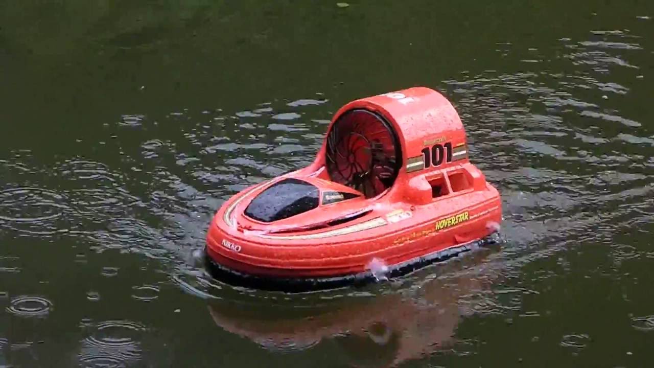RC HOVER CRAFT ~ many funs in water and land - YouTube