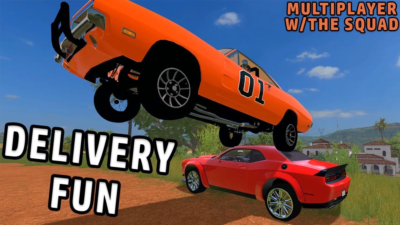 GENERAL LEE FUN | Farming Simulator 2017 - YouTube