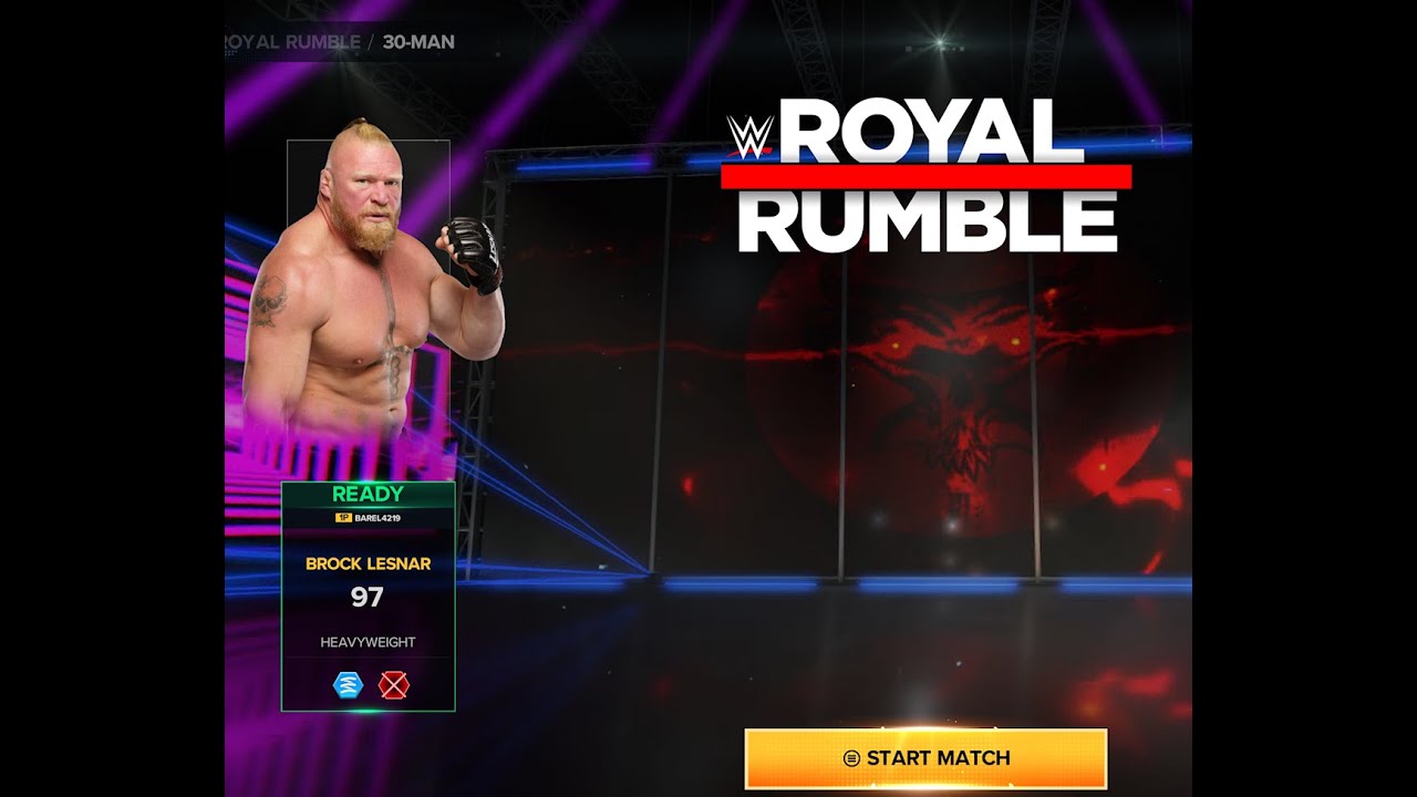 Royal Rumble- Will Brock Lesnar be able to win from number 1 and ...