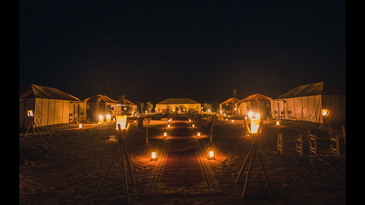 Relax in our Camp with orient desert camp - YouTube