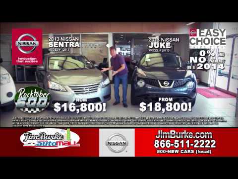 Jim Burke Nissan Roctober 600 Jukes From $18,800 Sentra From $16,800 w ...