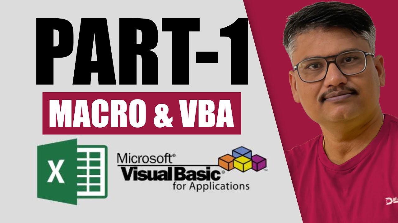 Introduction to Macros in Excel | VBA for Beginners with Examples - YouTube