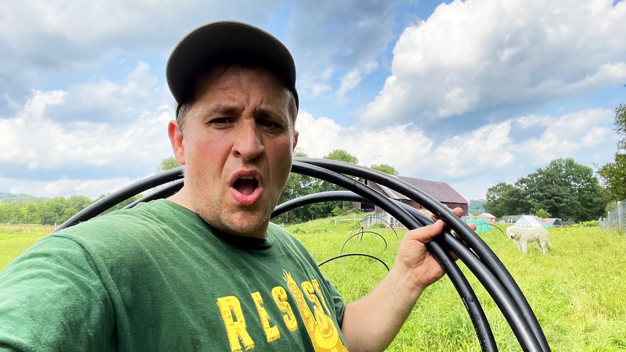 Simple Water Lines for the Entire Farm - YouTube