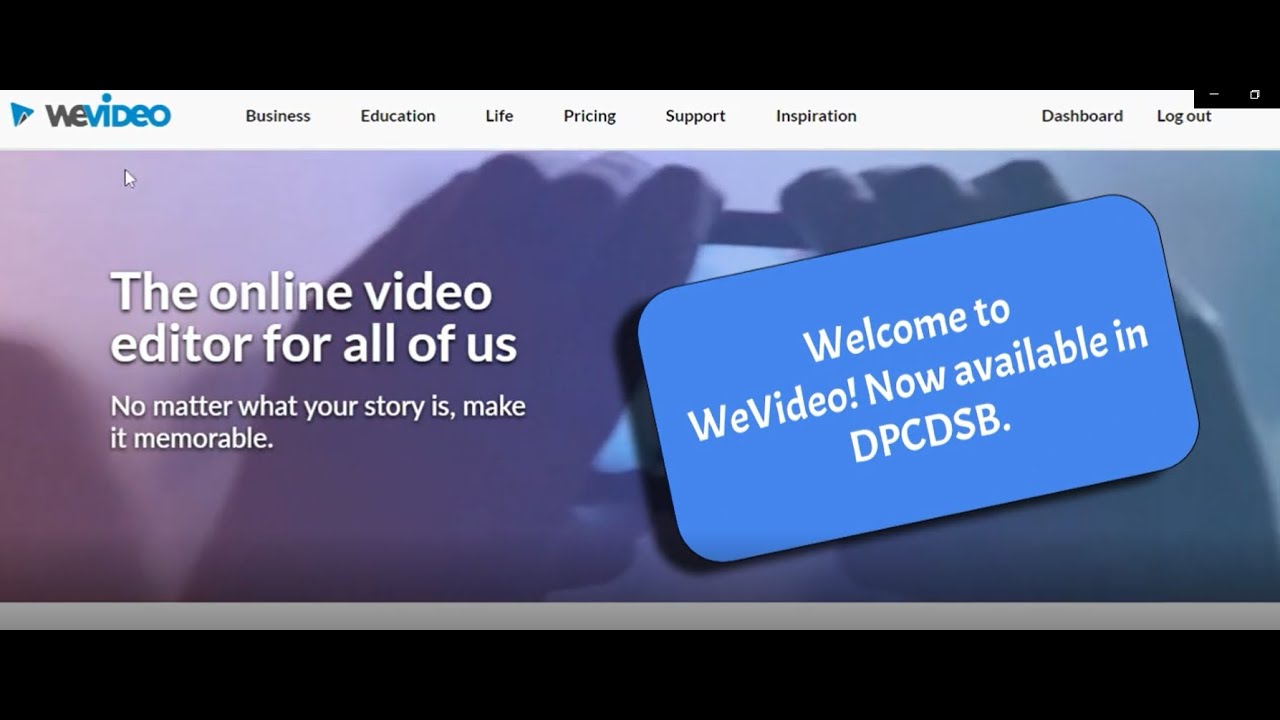 DPCDSB - WeVideo Launch (Oct. 2020) - YouTube