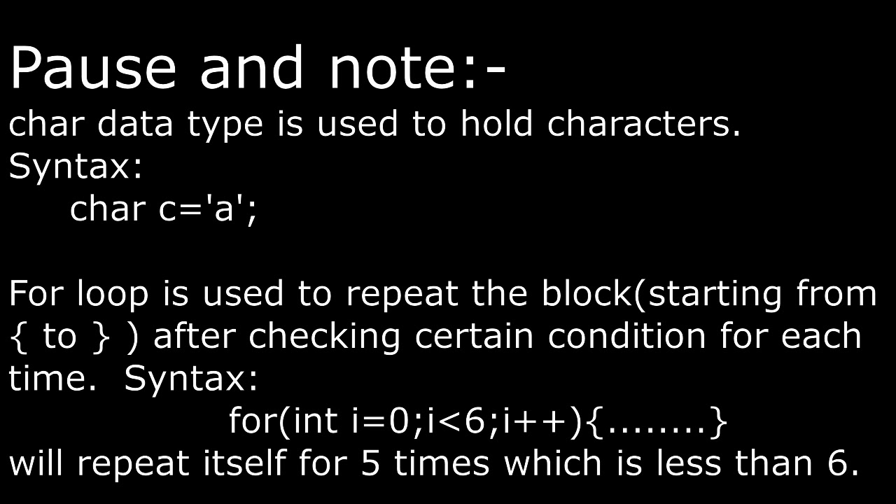 Length of the given String || For Loop with string || Java - YouTube