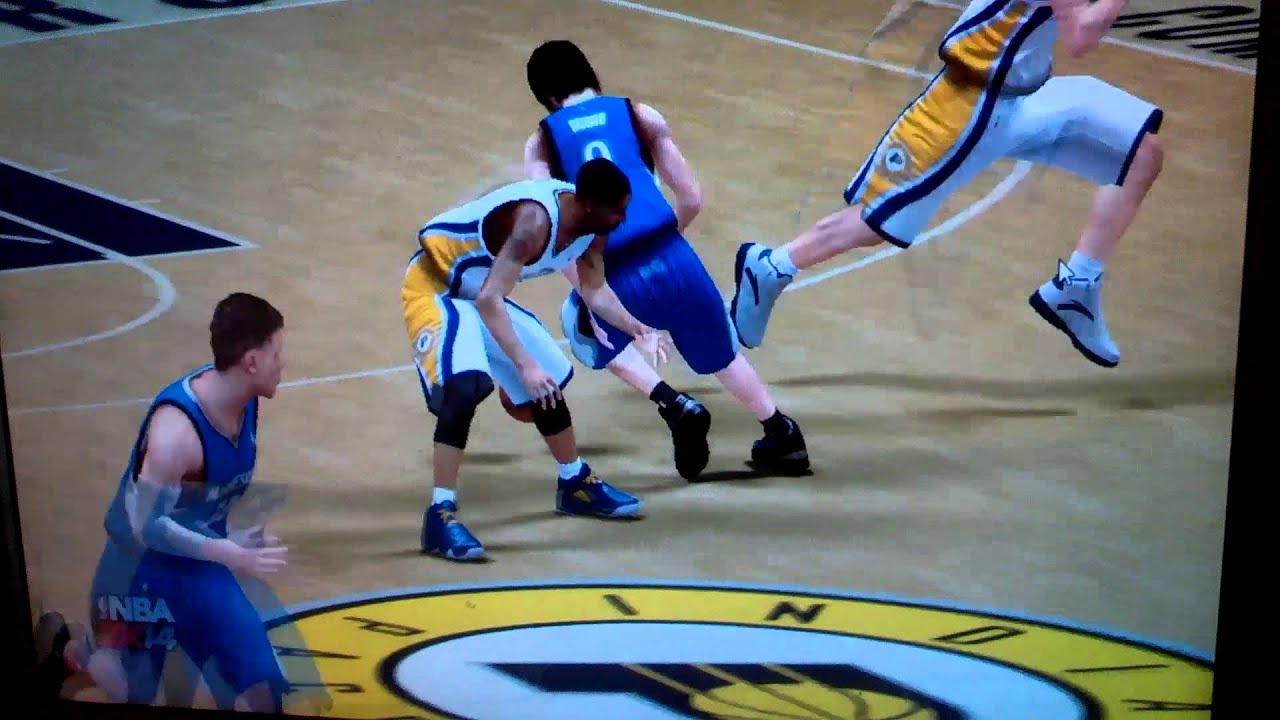 Ricky Rubio Dunk/Zsákolás in NBA 2K14 - YouTube