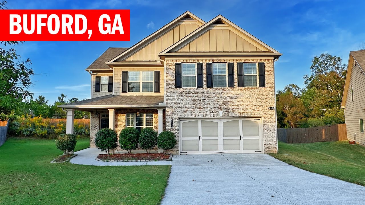 Luxury Buford Home for Sale | 4 Bed, 3 Bath | $530k | Modern Home Tour ...