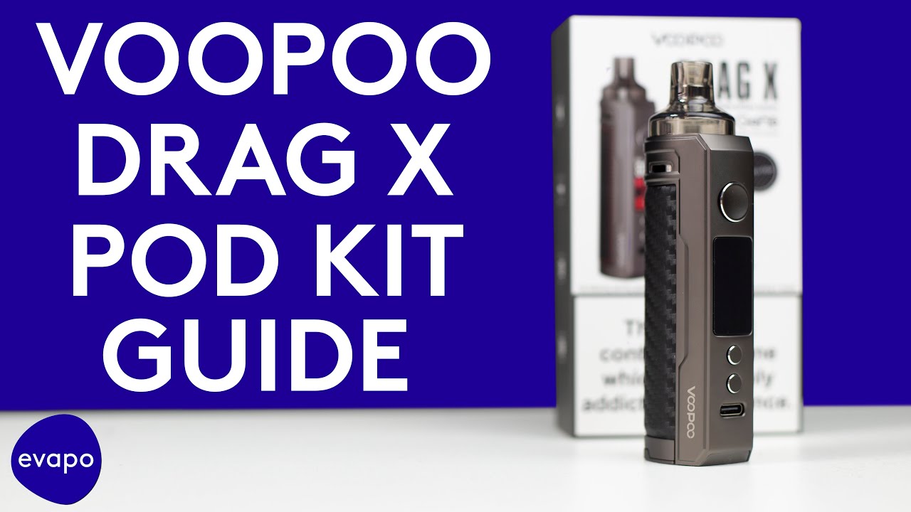 Voopoo Drag X Guide - YouTube