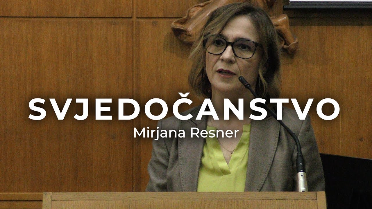 Mirjana Resner - Svjedočanstvo - YouTube