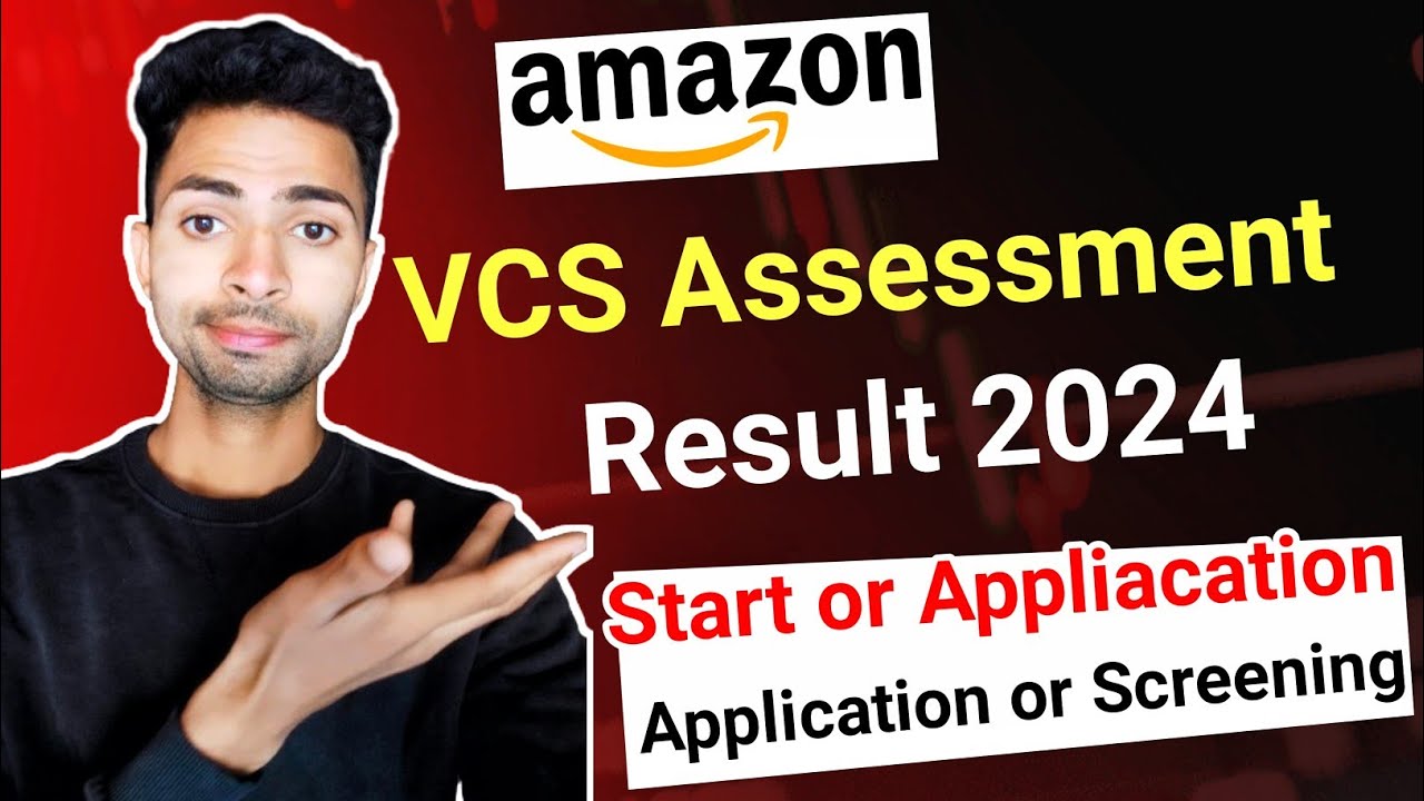 Amazon VCS Assessment Test Result 2024 | How To Check Amazon VCS Job ...