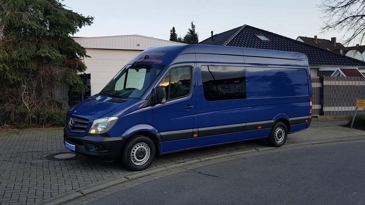 Mercedes Sprinter 316 CDI Mixto Maxi L3H2 6-Sitzer Klima AHK 3500 kg ...