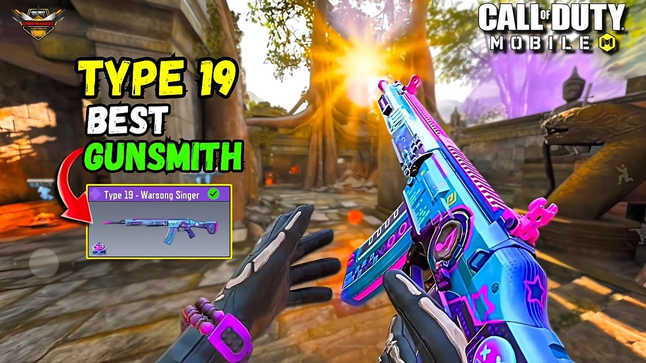 TYPE 19 Most Powerful GUNSMITH // FAST ADS + NO RECOIL // CALL OF DUTY ...