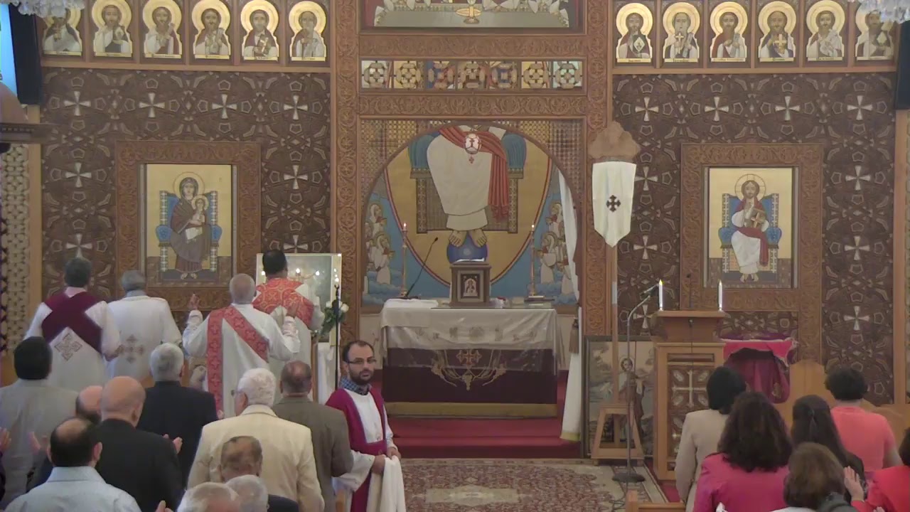 St. Abraam Coptic Church, NY - Arabic Liturgy 2017-05-14 - YouTube