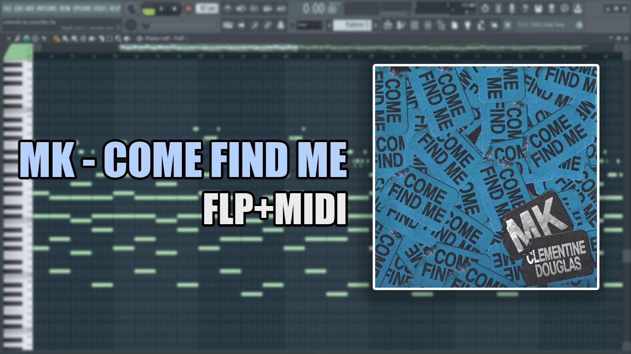 MK - Come Find Me (MIDI + FLP) (FL Studio Piano Tutorial / Cover) - YouTube