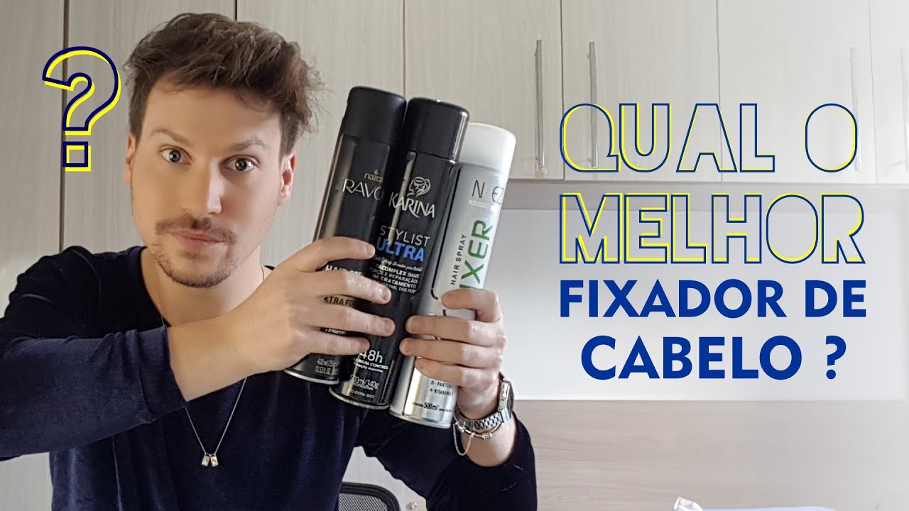 QUAL É O MELHOR FIXADOR DE CABELO? | Dicas e o meu fixador preferido ...
