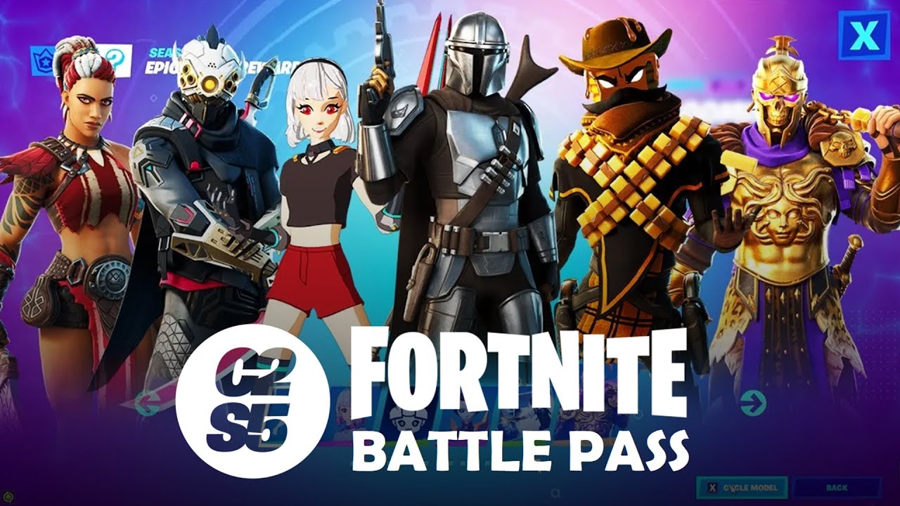 All Fortnite Chapter 2 Season 5 Battle Pass Characters - YouTube