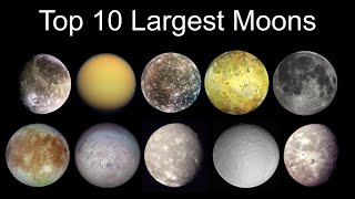 Major Moons Of The Solar System