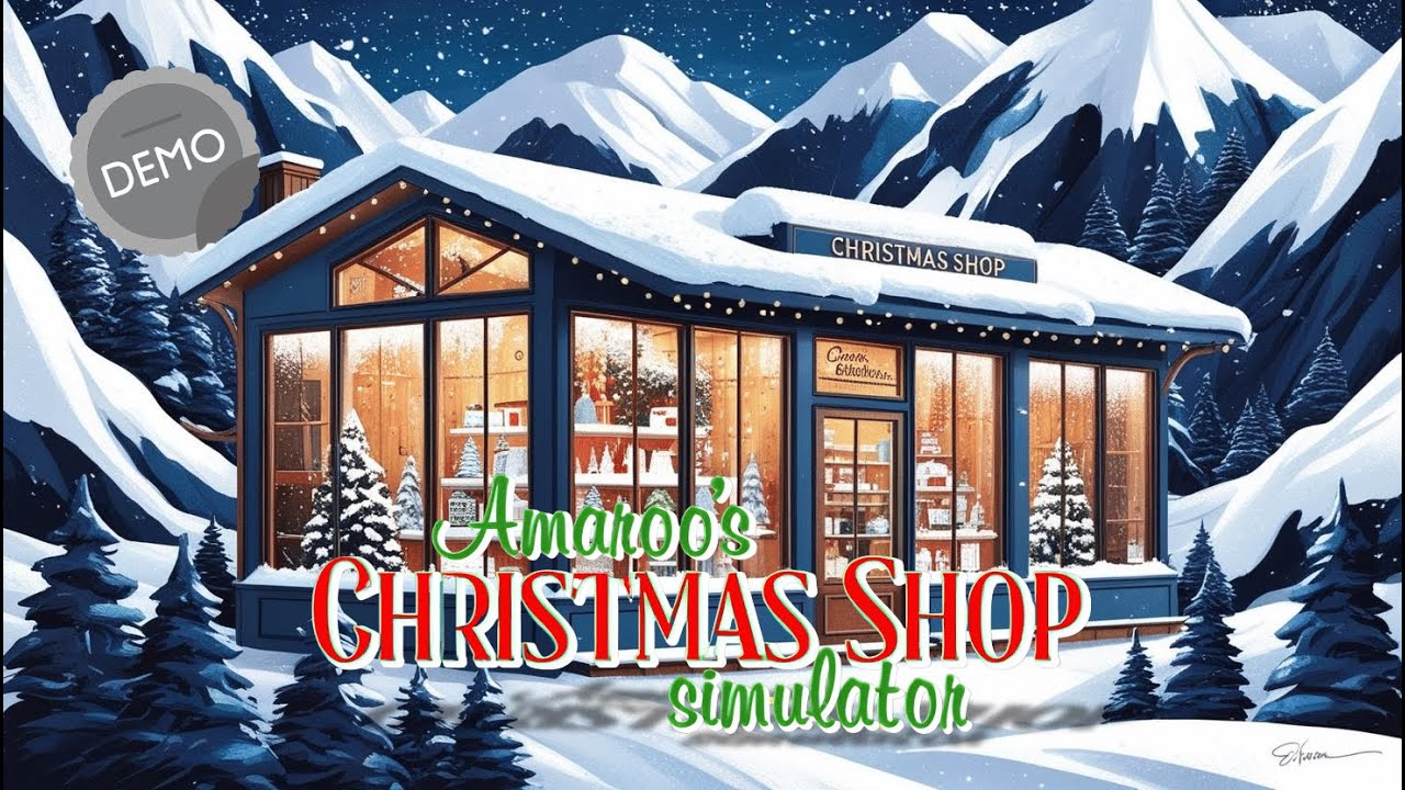 Es Weihnachtet sehr mitten im Januar, Amaroo's Christmas Shop Simulator ...
