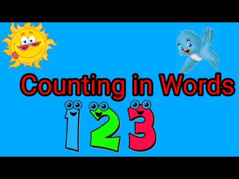 Kid's Time || Counting in Word || Number Counting || Counting 1- 10 ...