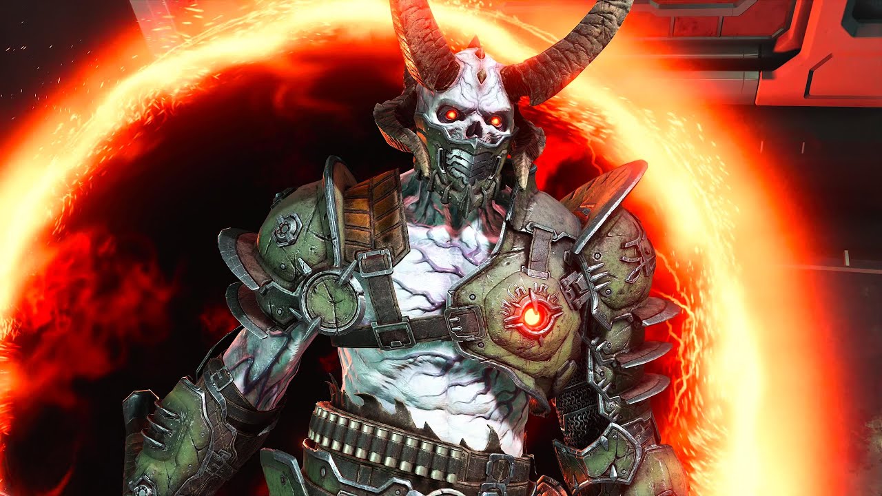 DOOM Eternal Marauder Boss Fight - YouTube
