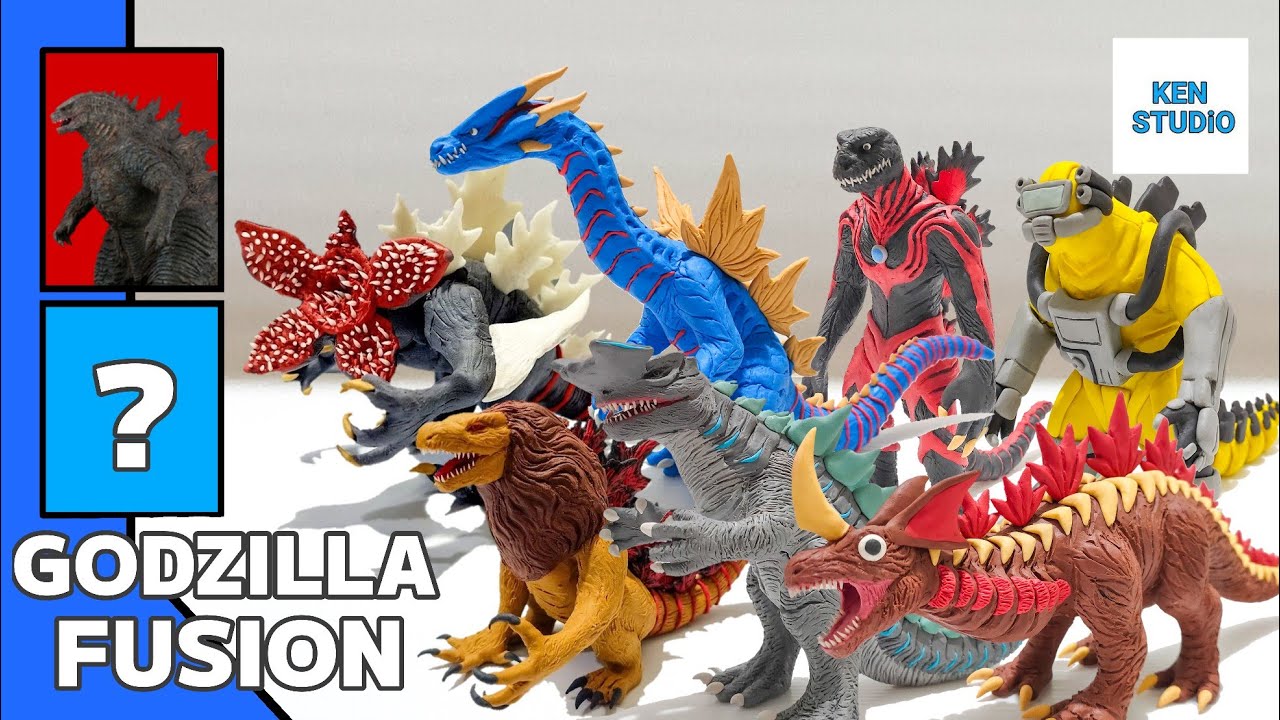Godzilla Monster Fusion | Mix EP5 : StopMotion - YouTube