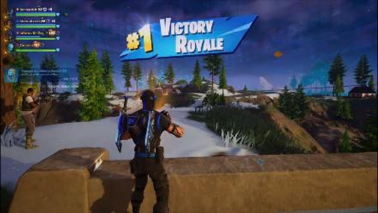 1st Fortnite RANKED Win?! - YouTube