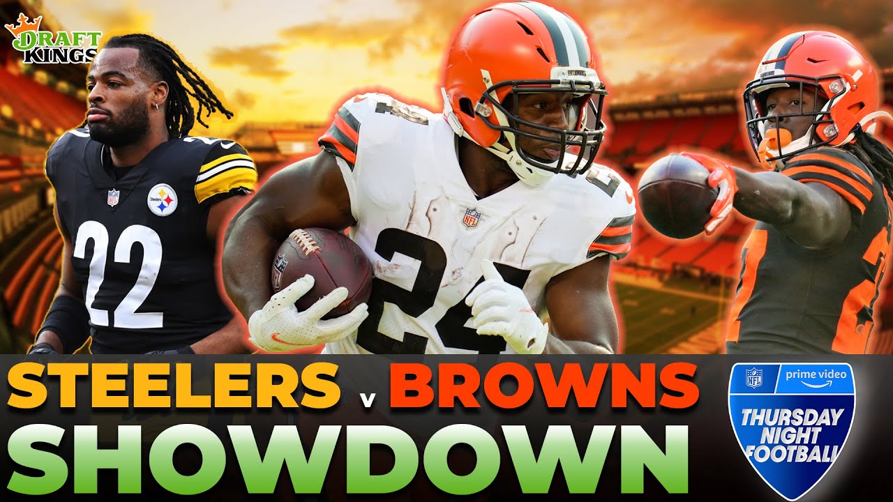 STEELERS vs BROWNS | TNF Showdown Picks and Lineup Builds | 8.22.22 ...