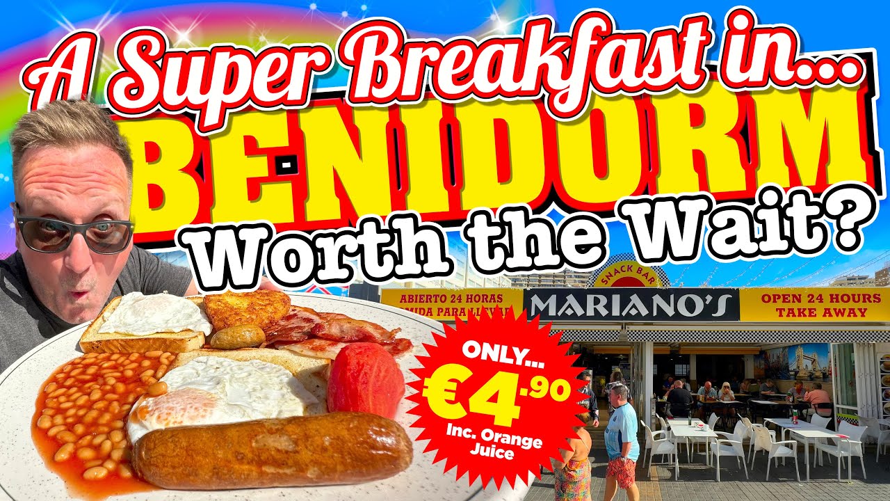 A SUPER Breakfast in Benidorm BUT was it worth the wait? - YouTube