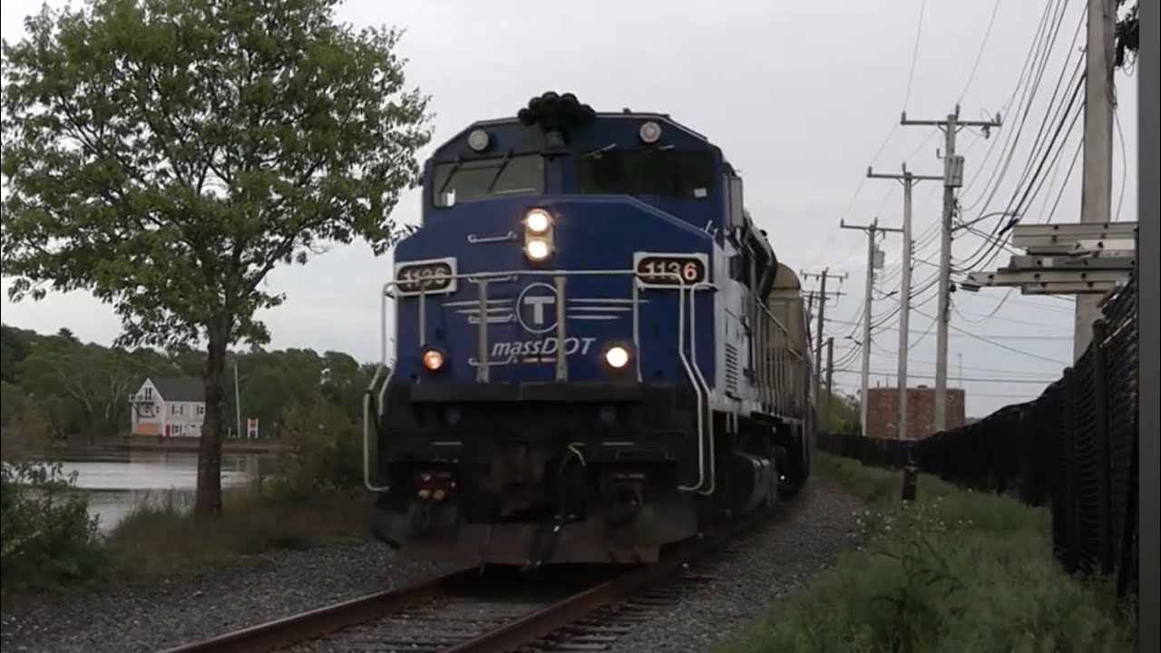 CapeFlyer test run at Wareham, MA Train Station - 5/2024 - YouTube
