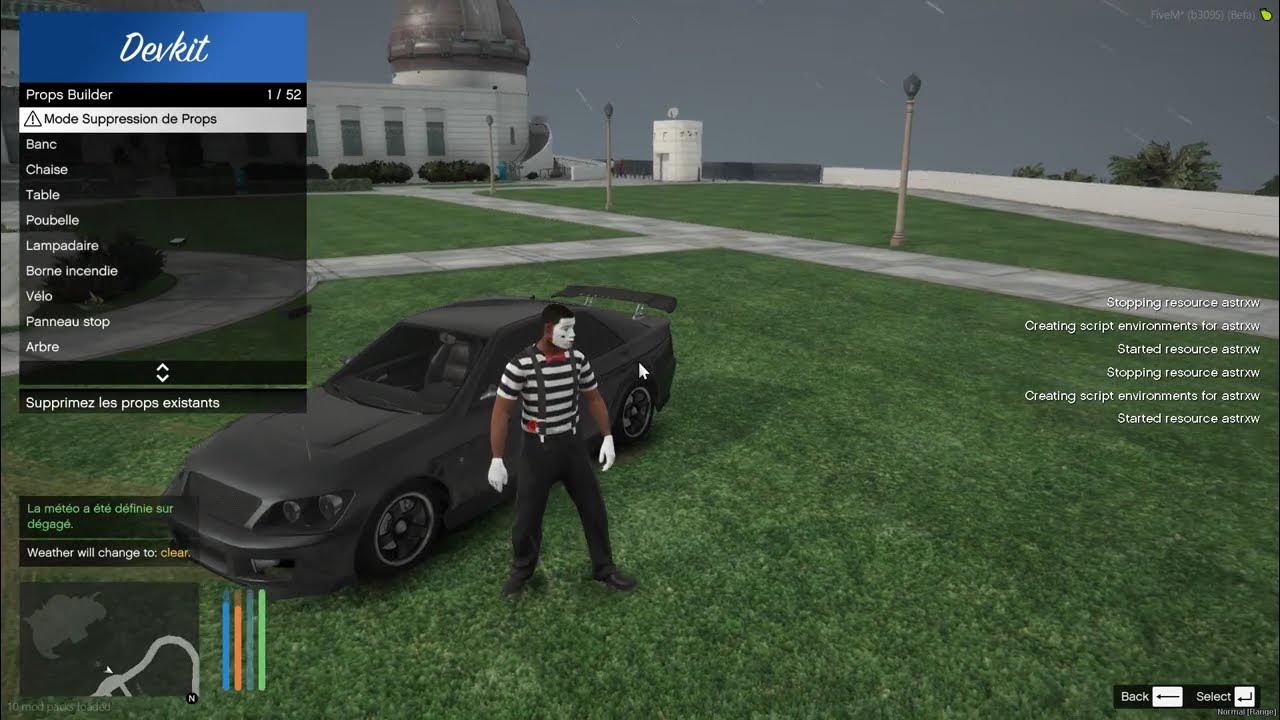 [FREE] Menu Dev Admin - FiveM (NativeUI) - YouTube
