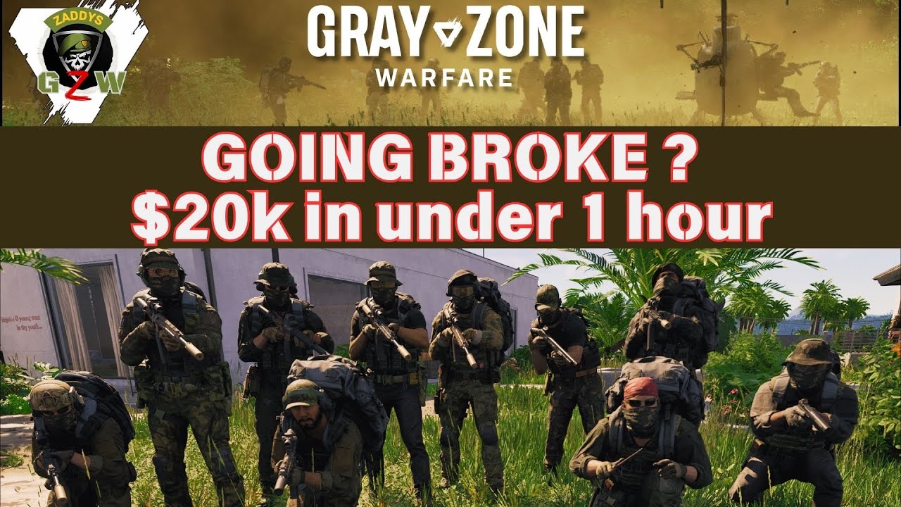 Gray Zone Beginners Looting : How to recover A LOT of money if you go ...
