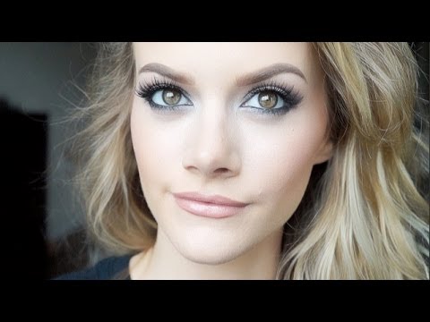 Charcoal/Gray Makeup Tutorial! ♡ Using New Products! - YouTube