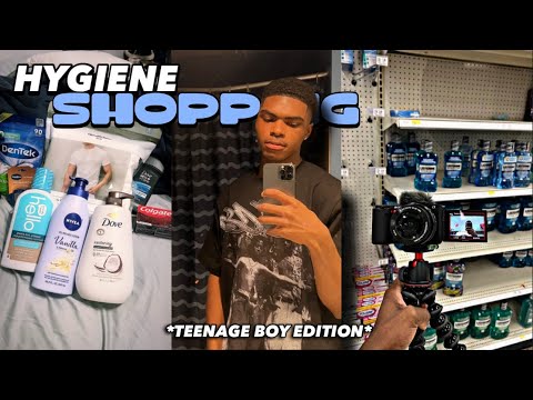 HYGIENE SHOPPING VLOG *Teenage Boy Edition* 2024
