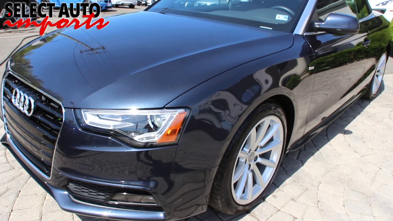 Midnight Blue Audi S5