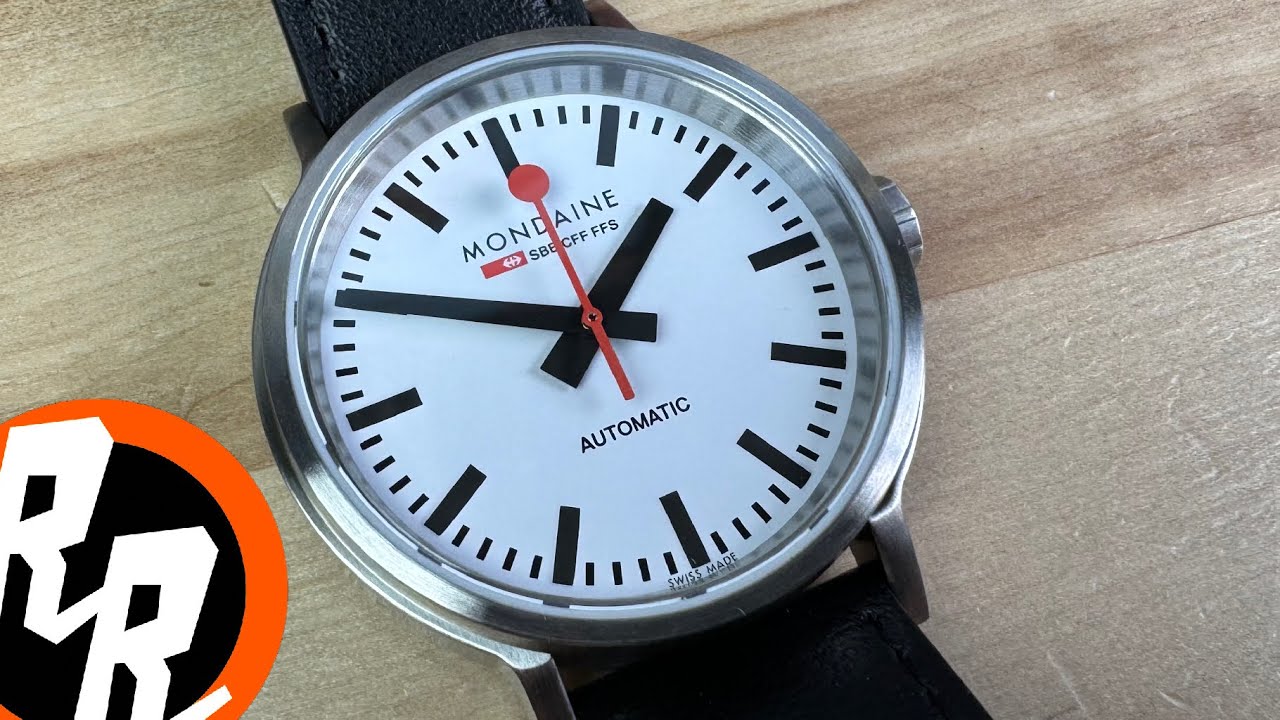 Mondaine Original Automatic 41mm (Saltzman’s Watches) - YouTube