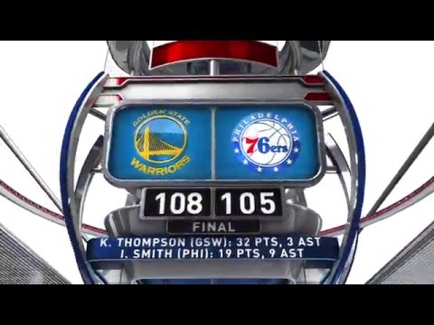 Golden State Warriors vs Philadelphia 76ers - January 30, 2016