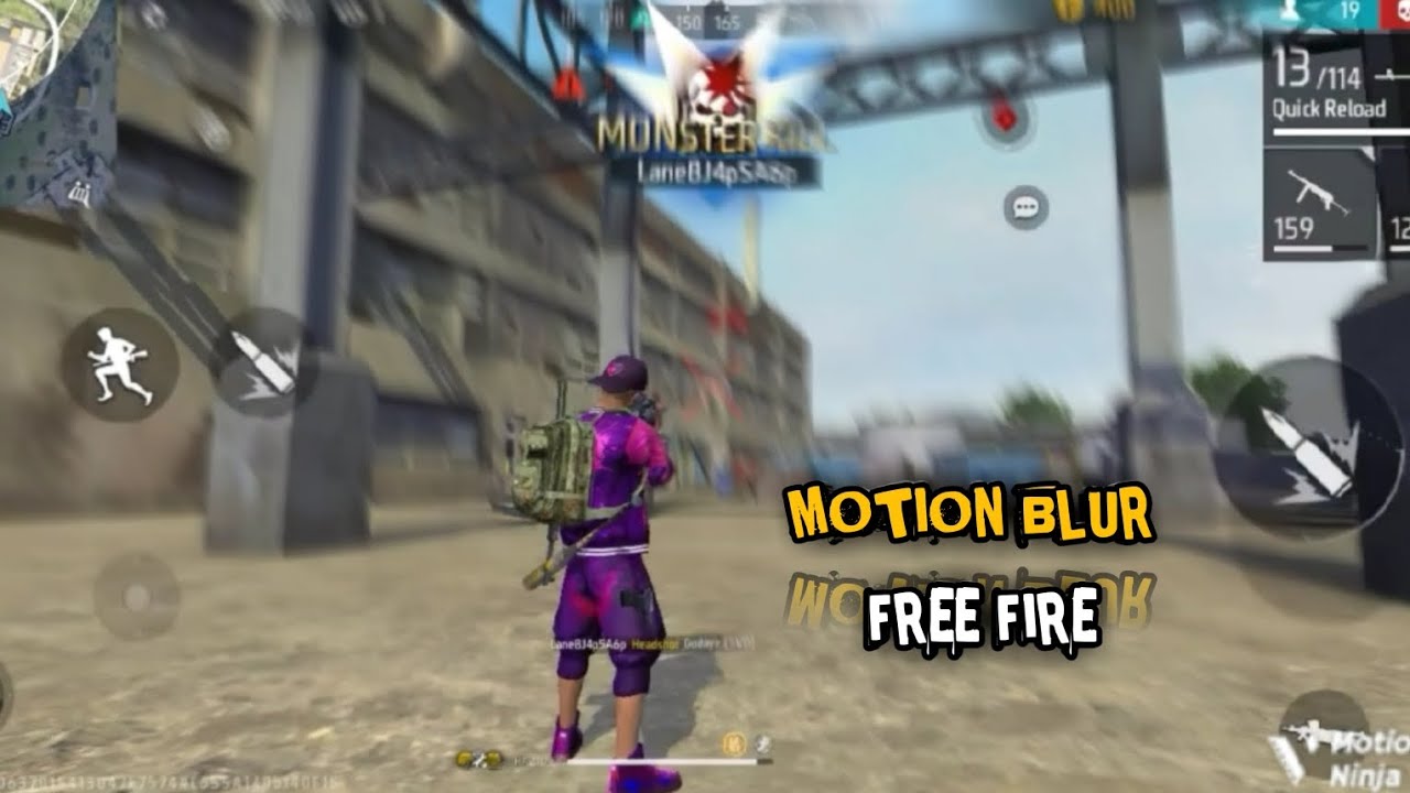 free fire motion blur best video motion blur #freefire #youtube # ...