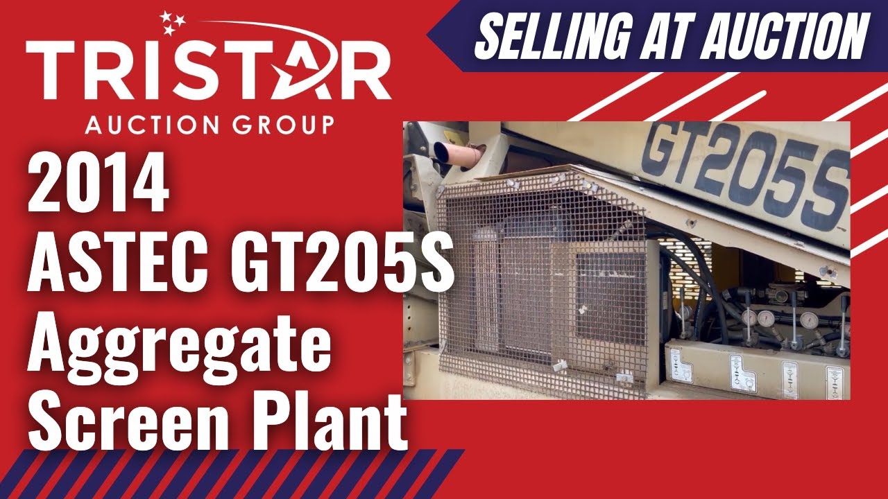 2014 ASTEC GT205S Aggregate Screen Plant 1 - YouTube