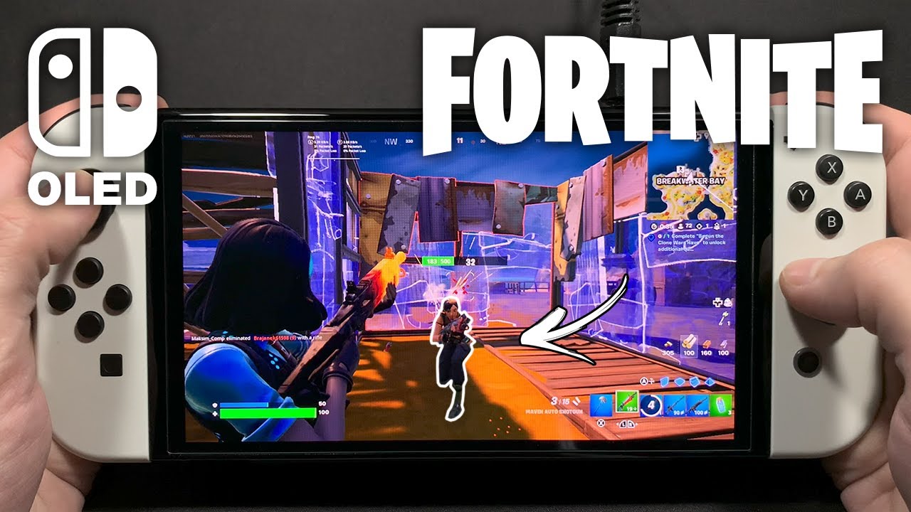 Fortnite on Nintendo Switch OLED #217 - YouTube