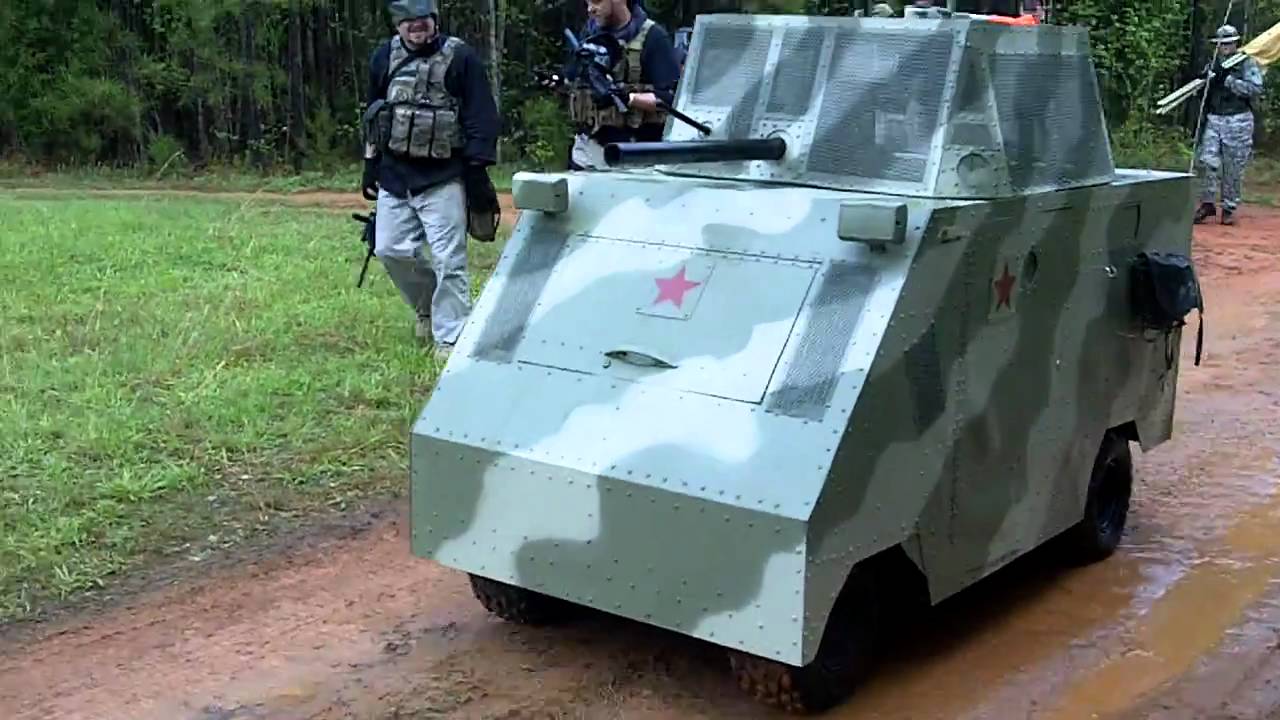 Airsoft Tank Golf Cart